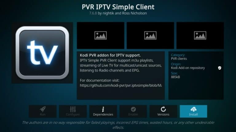 How To Setup IPTV on Kodi Using PVR Client Step-by-Step