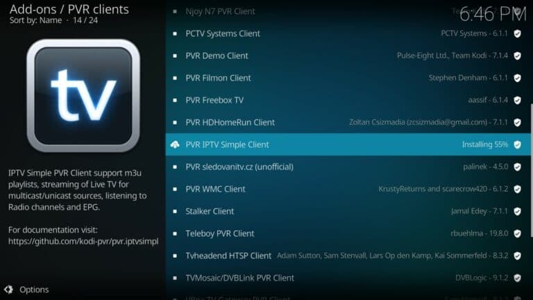 How To Setup IPTV on Kodi Using PVR Client Step-by-Step